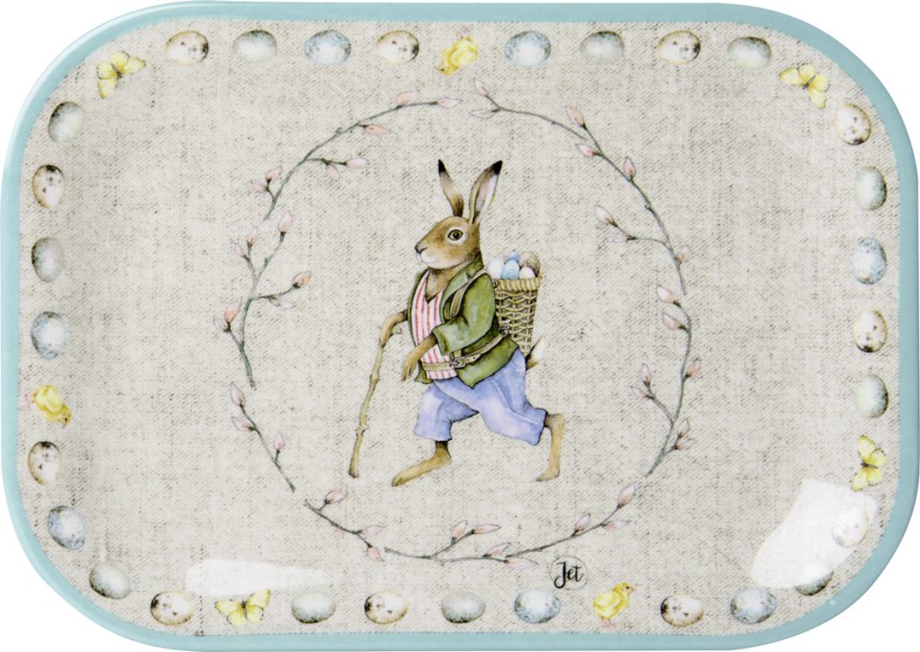 Edward Rabbit, Snack Tray, Tablett von Ihr | Wäschespeicher